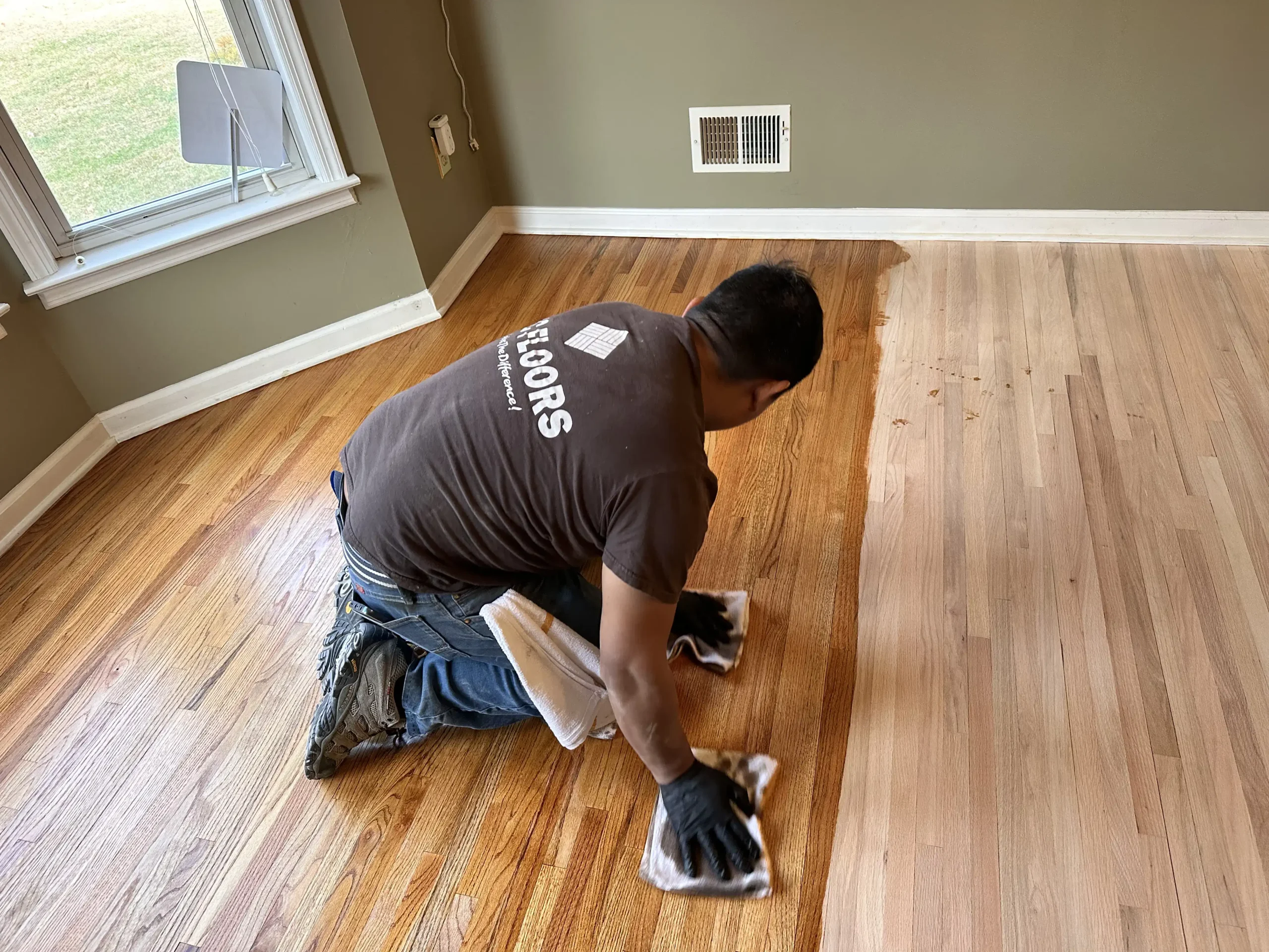 Hardwood Floor Staining in New Jersey | Custom Stain Colors - Wc Floors